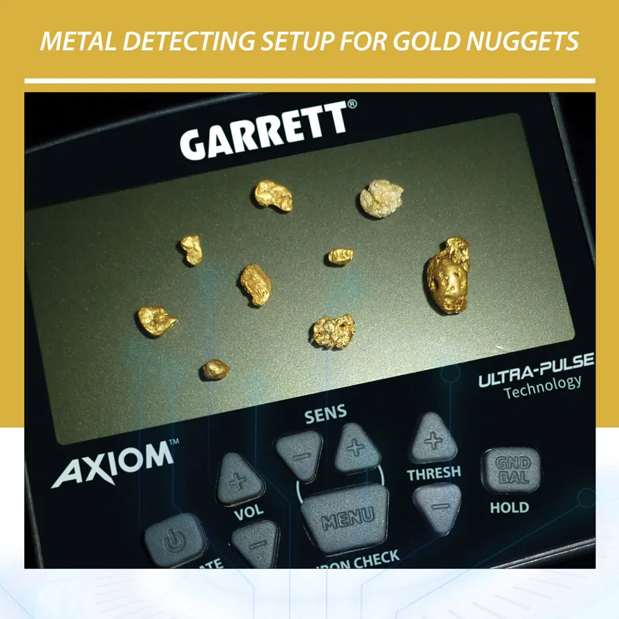 Metal Detecting Setup for Gold Nugget - Orient Detectors
