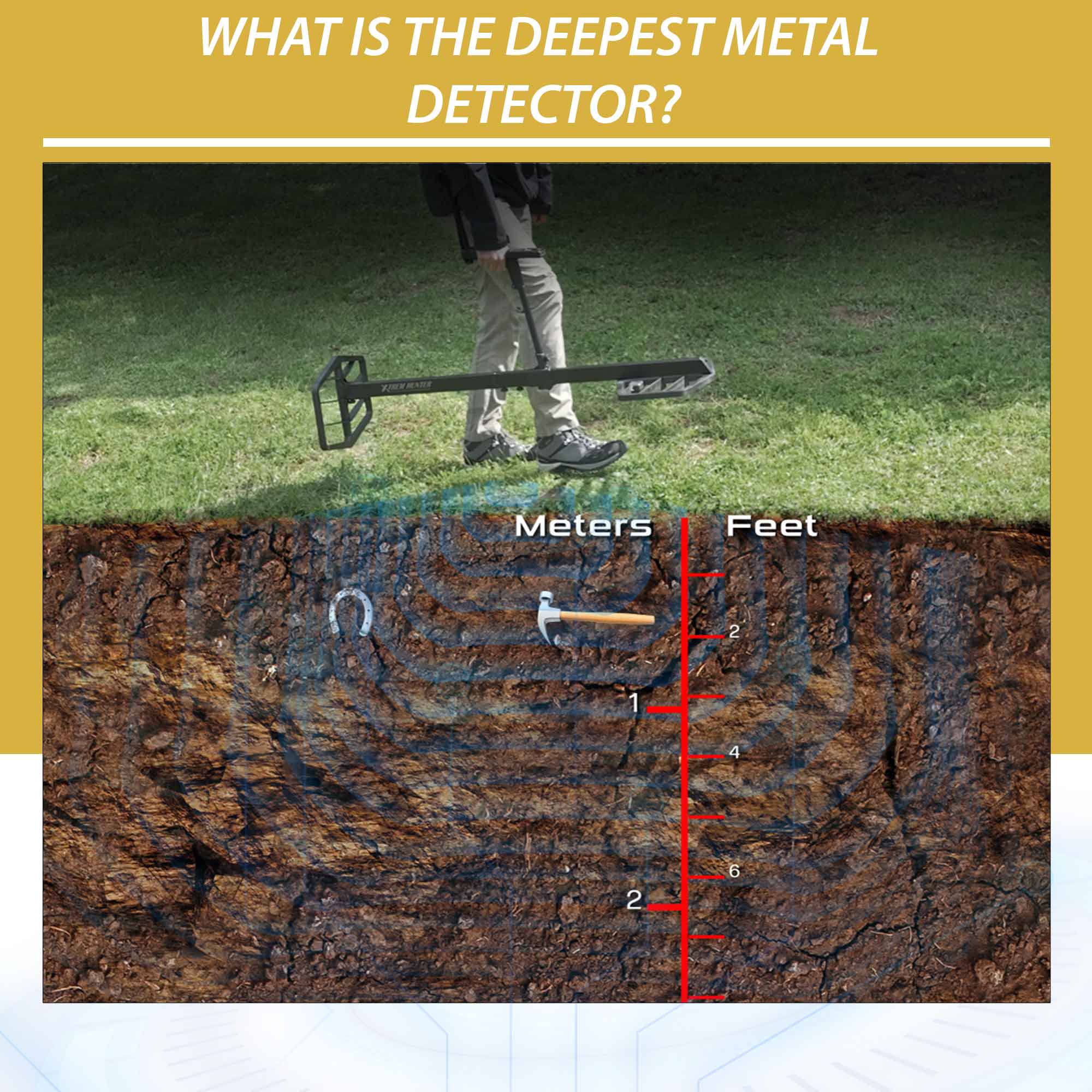 The Deepest Metal Detector